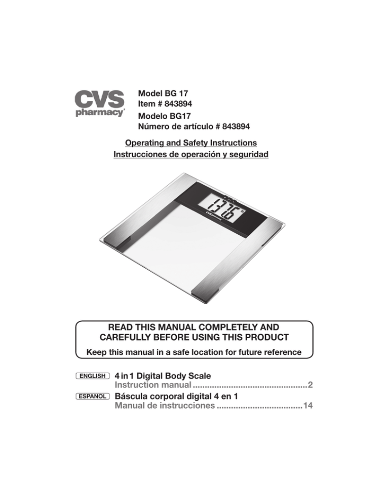 read this manual completely and carefully before using
