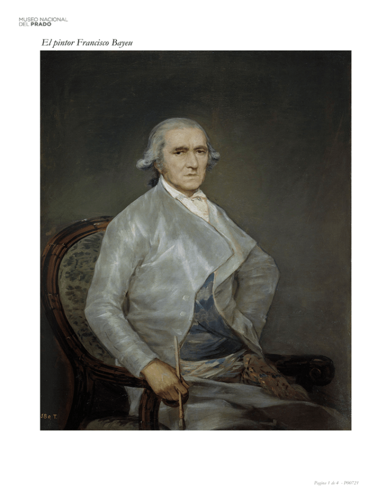 El pintor Francisco Bayeu