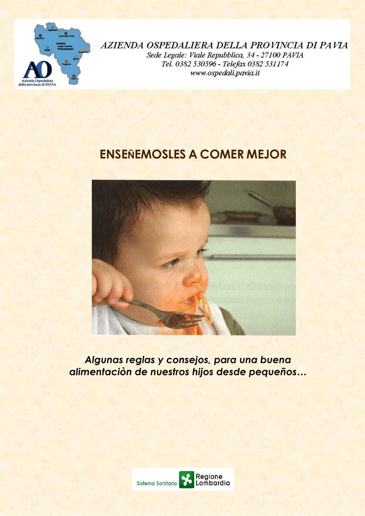 Consejos para alimentacion hijos