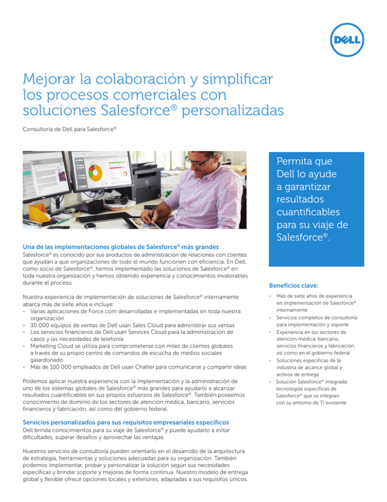 Mejorar la colaboración y simplificar los procesos comerciales