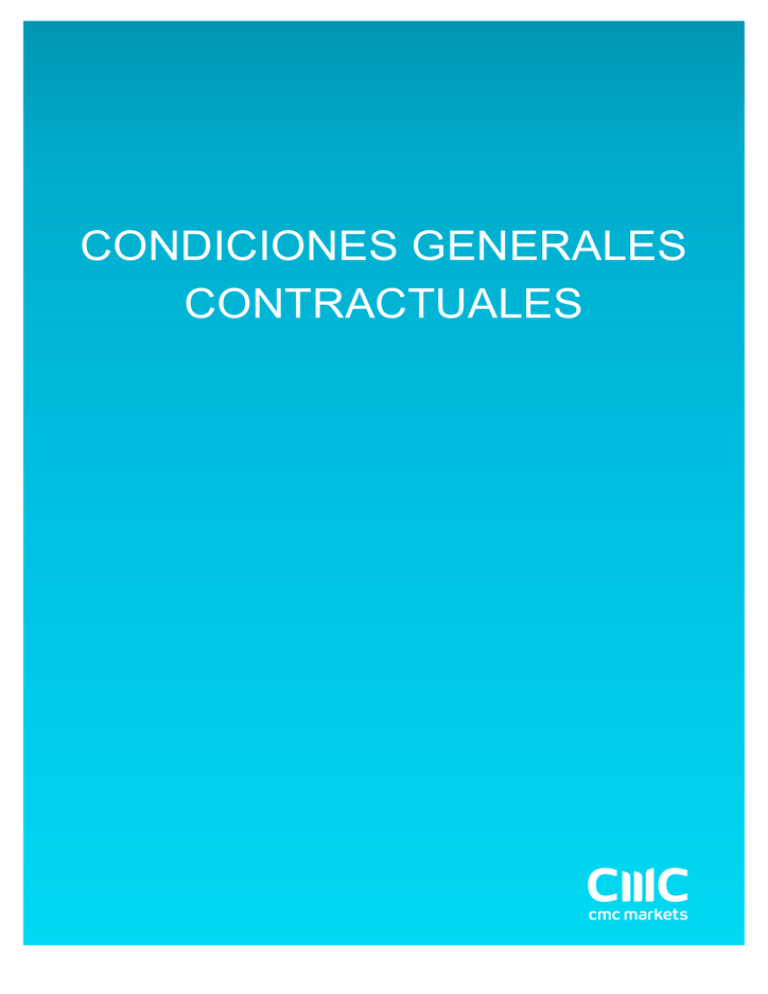 condiciones generales contractuales