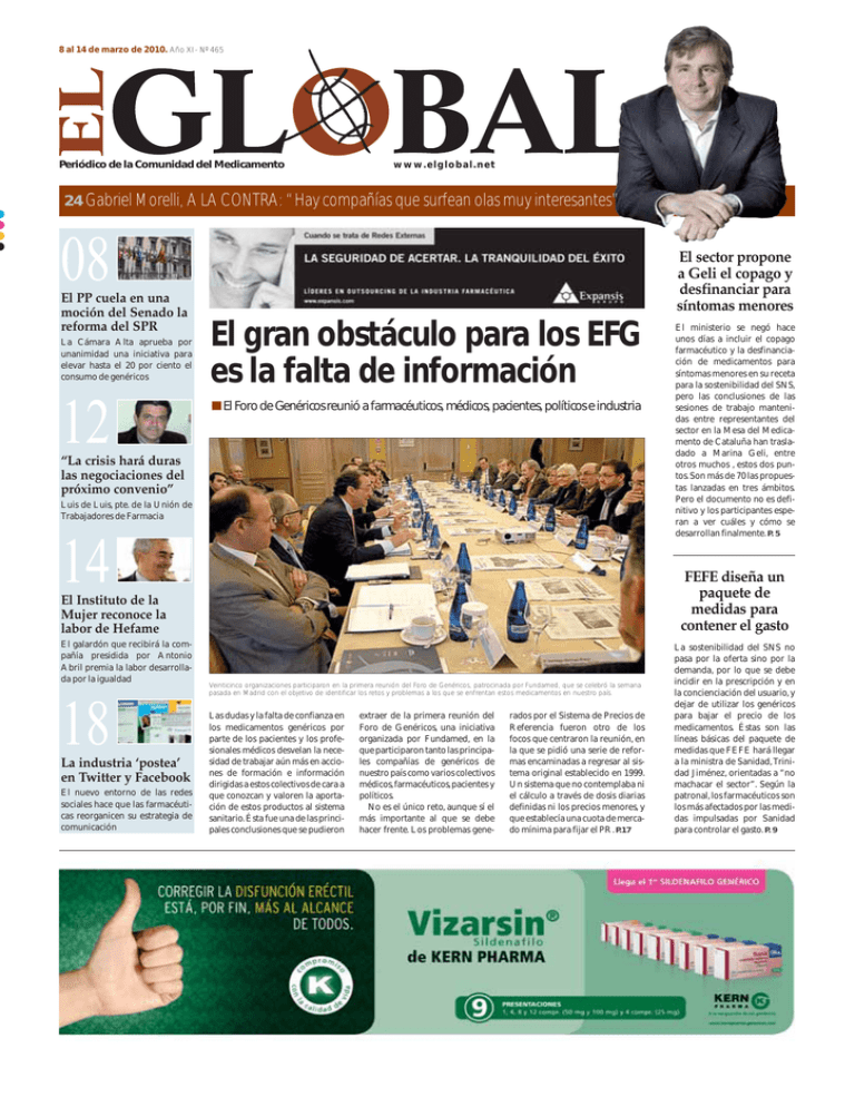 El gran obstáculo para los EFG es la falta de información