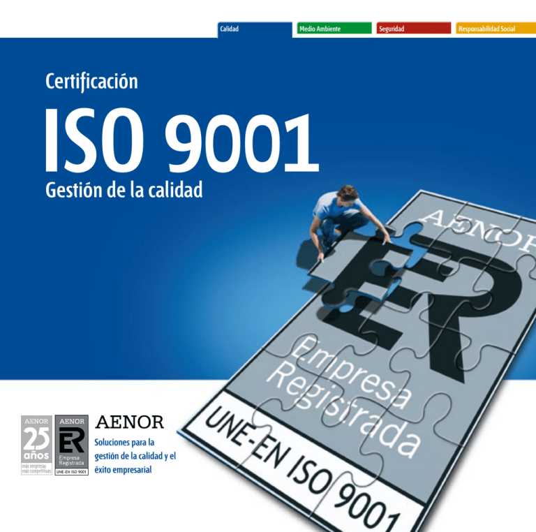 Certificación ISO 9001