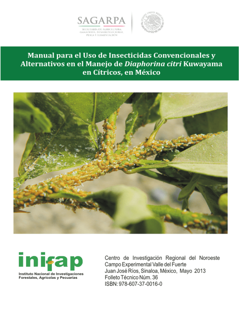 Manual para el Uso de Insecticidas Convencionales y Alternativos