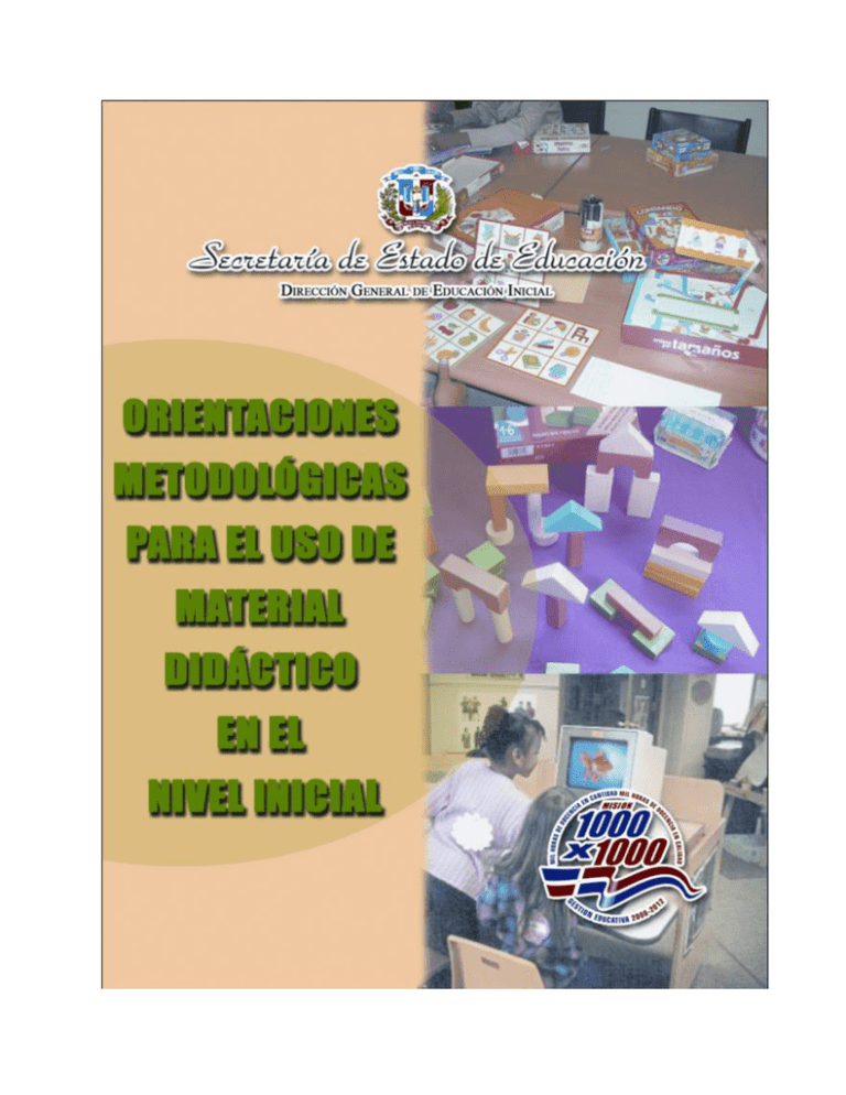 Orientaciones metodológicas para el uso de material didacáctico en