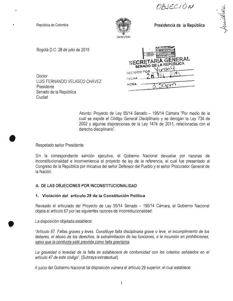Documento - Procuraduría General de la Nación