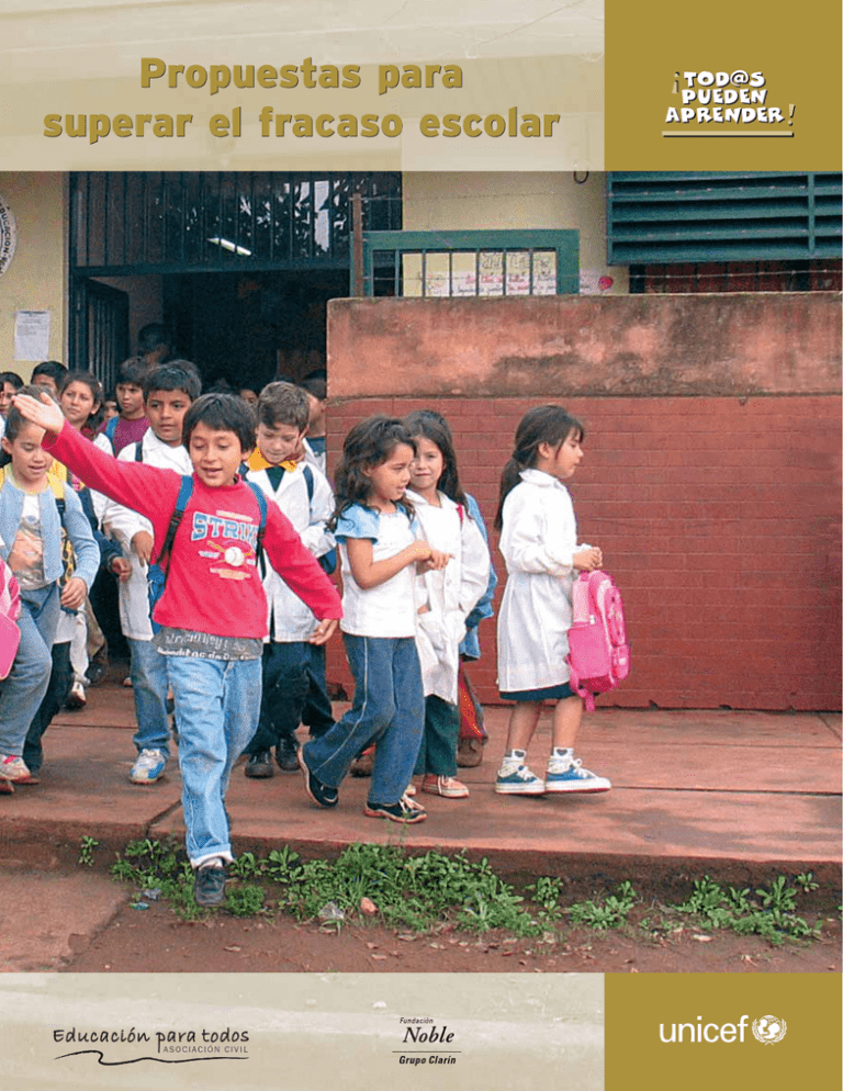 Propuestas para superar el fracaso escolar