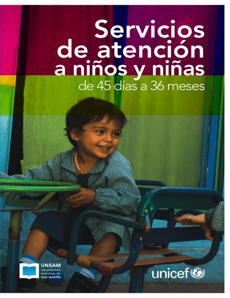 Servicios de atención a niños y niñas