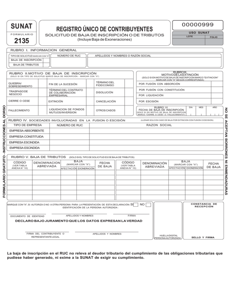 formulario 2135