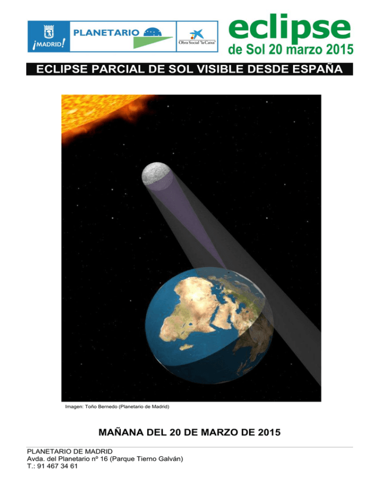 eclipse parcial de sol visible desde españa