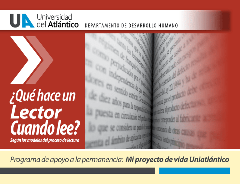 ¿Qué hace un lector cuando lee?