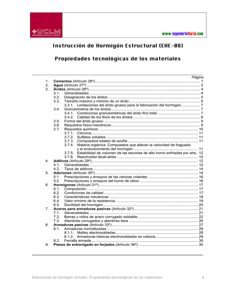 Instrucción de Hormigón Estructural (EHE