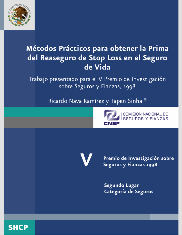 Métodos Prácticos para obtener la Prima del Reaseguro de Stop