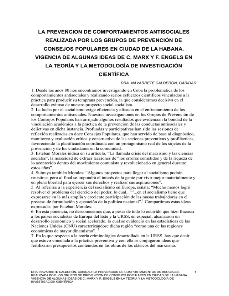 Premisas fundamentales que poseen un significado