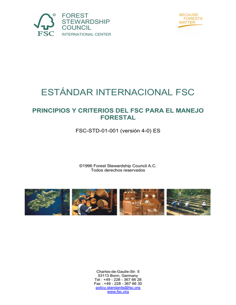 FSC-STD-01-001 V4-0 ES FSC Principios y Criteria