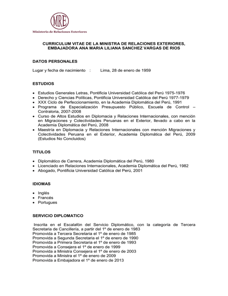 cv_Embajadora SDR Ana Maria Sanchez de Rios