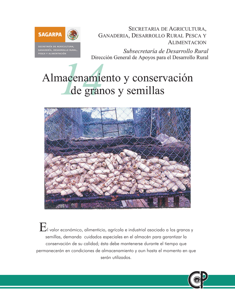 Almacenamiento y conservación de granos y semillas
