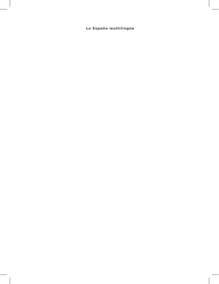 La España multilingüe