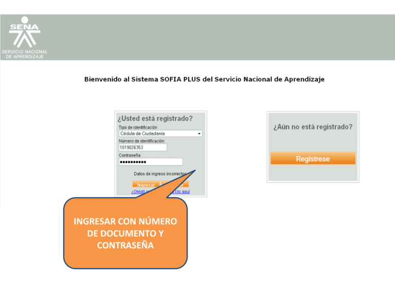 Diapositiva 1 - Portal SOFIA Plus