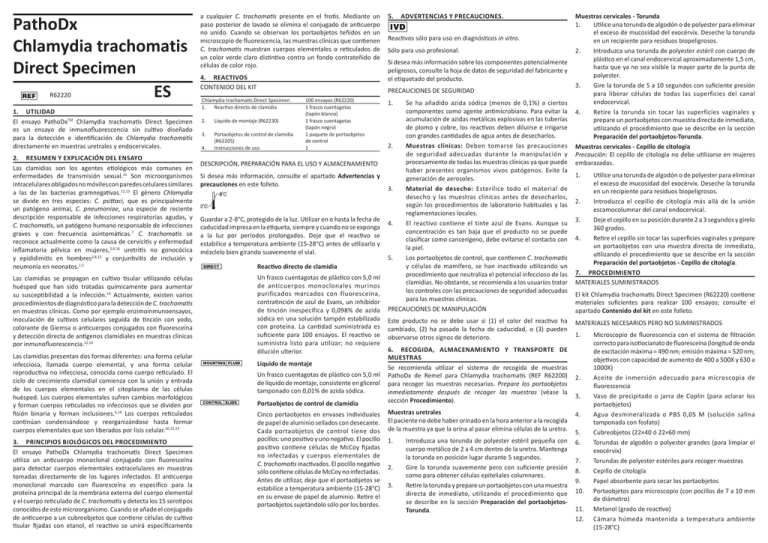PathoDx Chlamydia trachomatis Direct Specimen