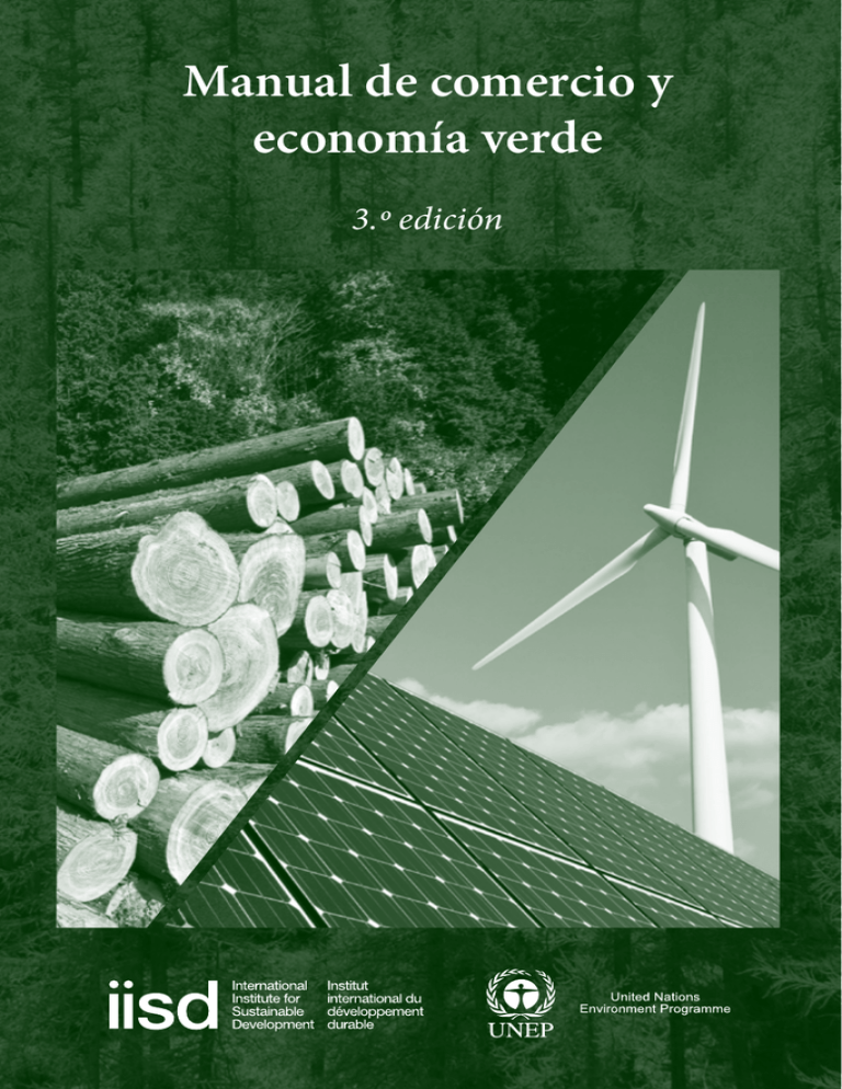 Manual de comercio y economía verde