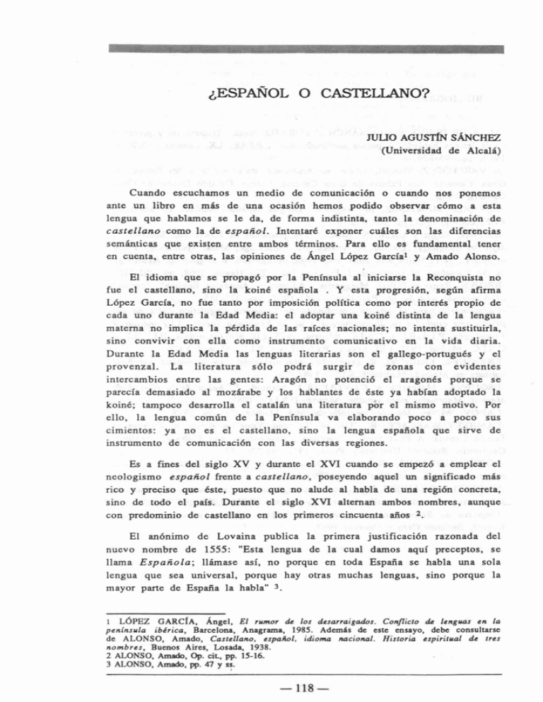 español - Universidad de Alcalá