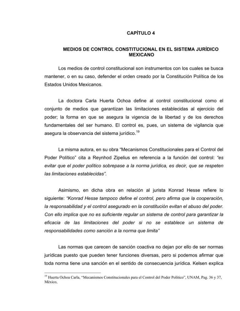 Medios de Control Constitucional.