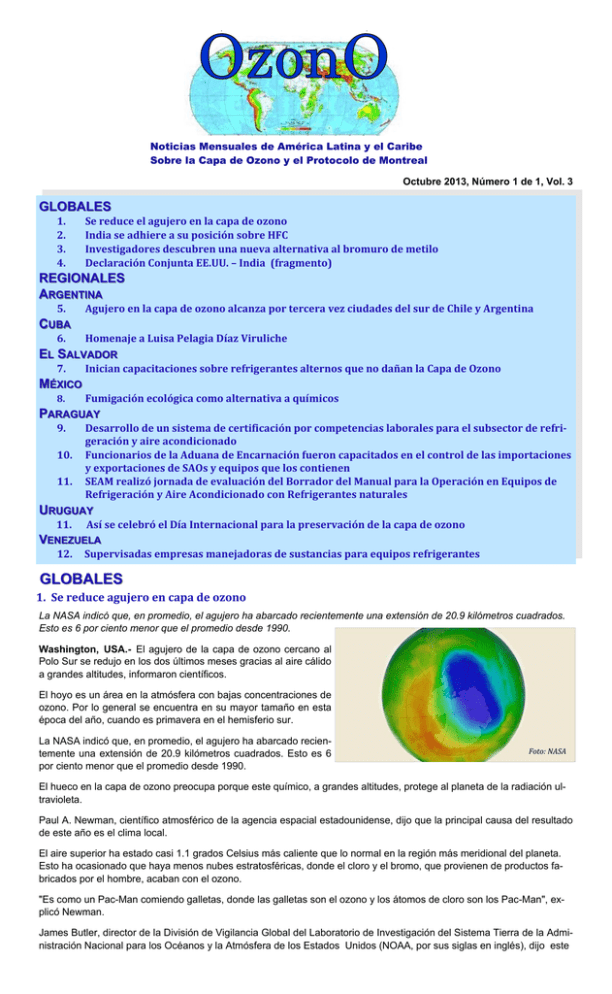 globales - Protocolo de Montreal