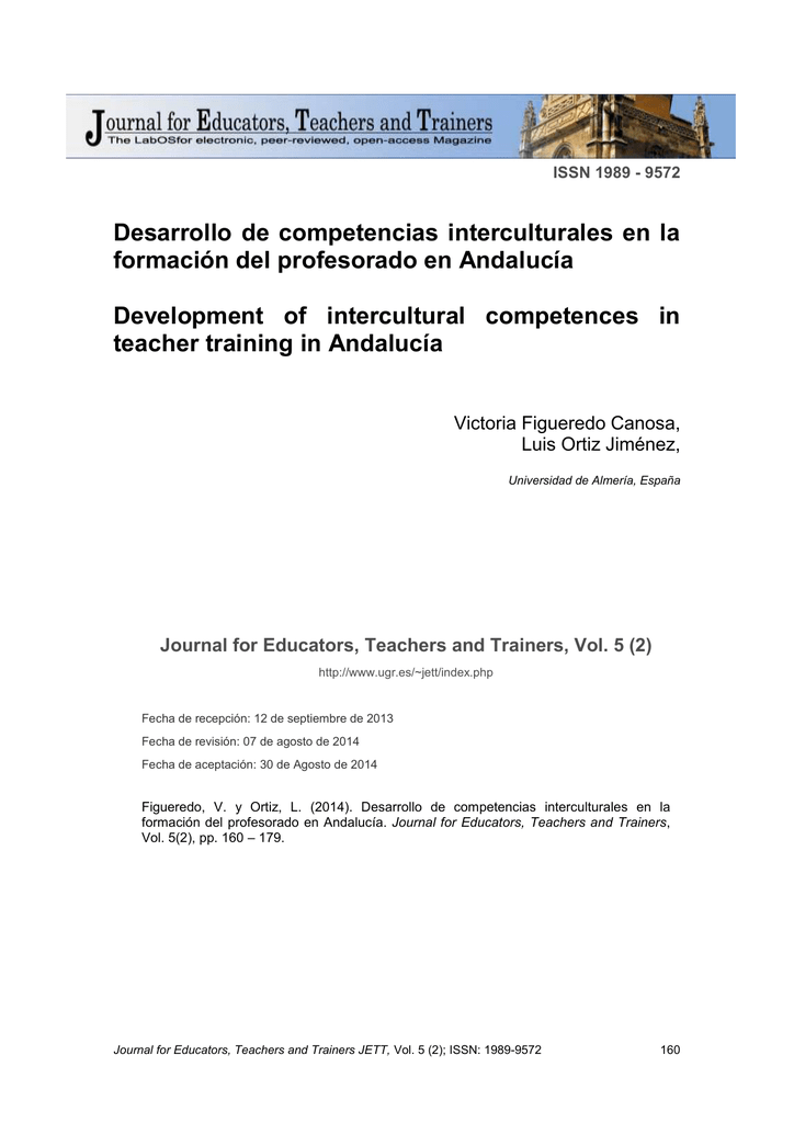 Desarrollo de competencias interculturales en la formación del