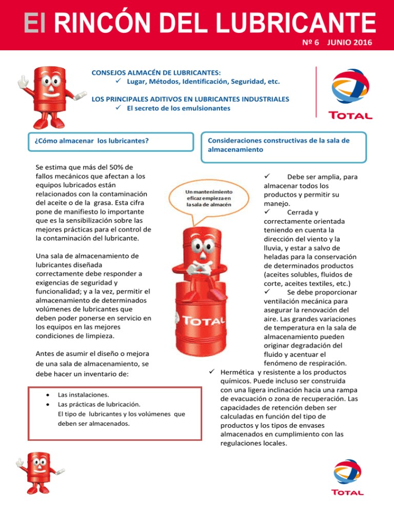 El RINCÓN DEL LUBRICANTE