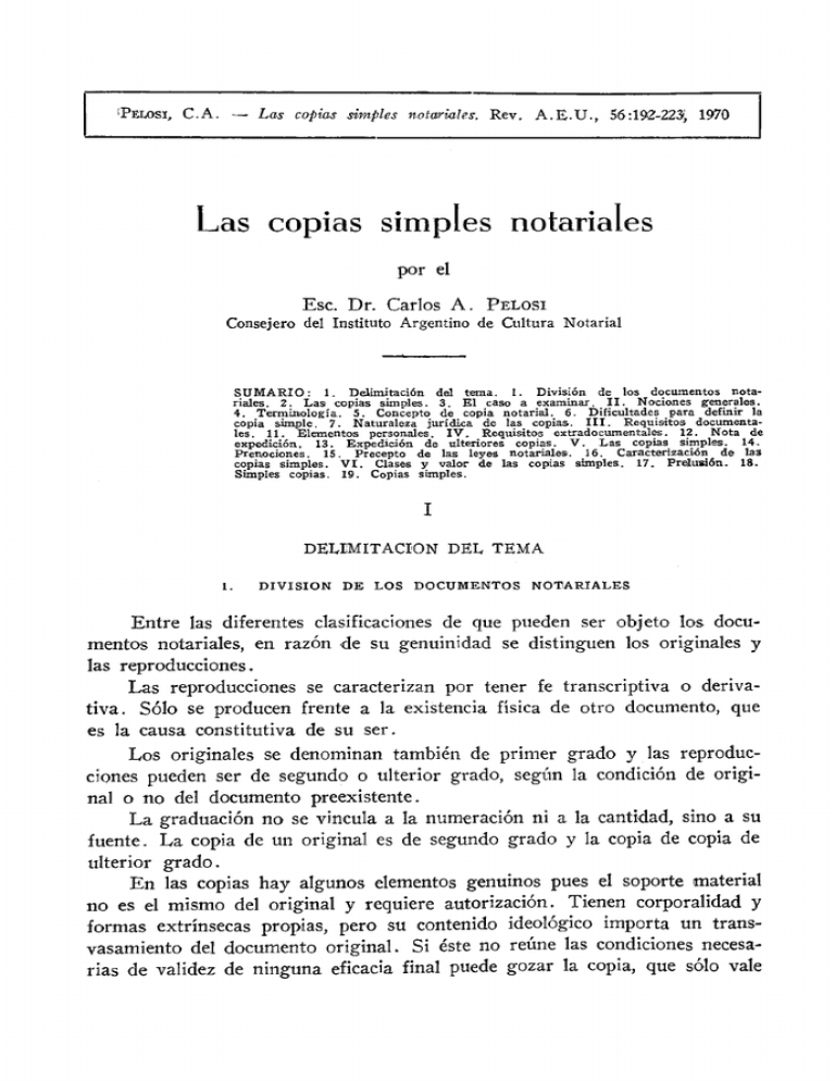 copias simples notariales