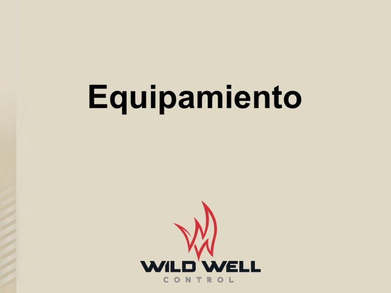 Equipamiento - Wild Well Control