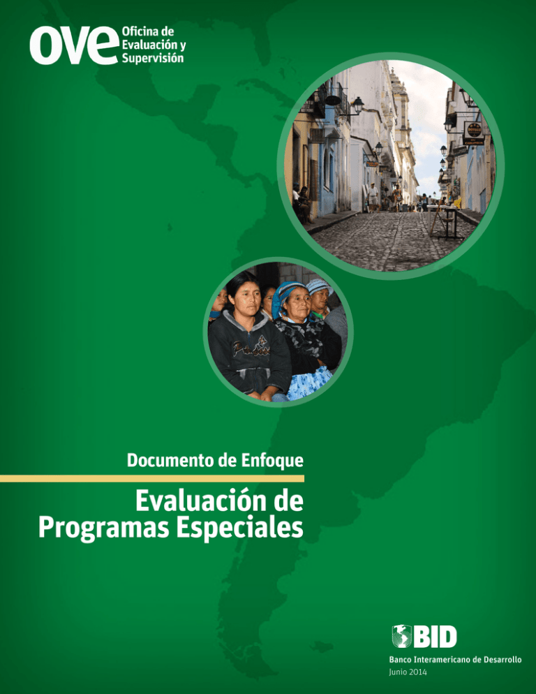 Evaluación de Programas Especiales