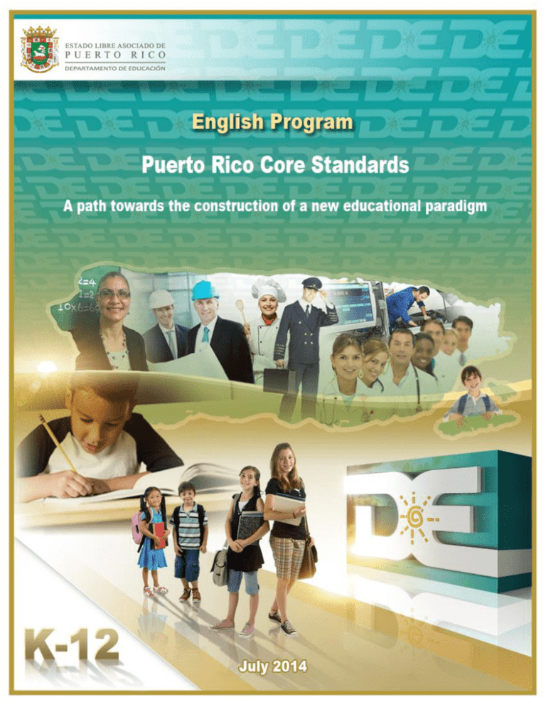 English Core Standards - Departamento de Educación