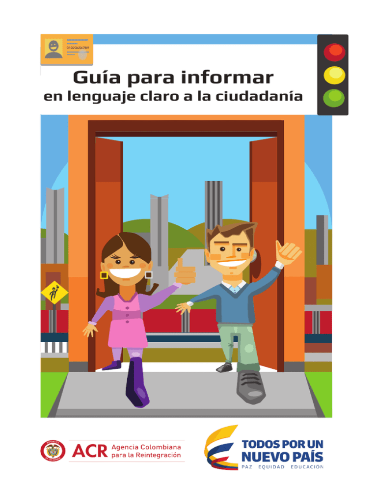 Guía para informar en lenguaje claro a la ciudadanía