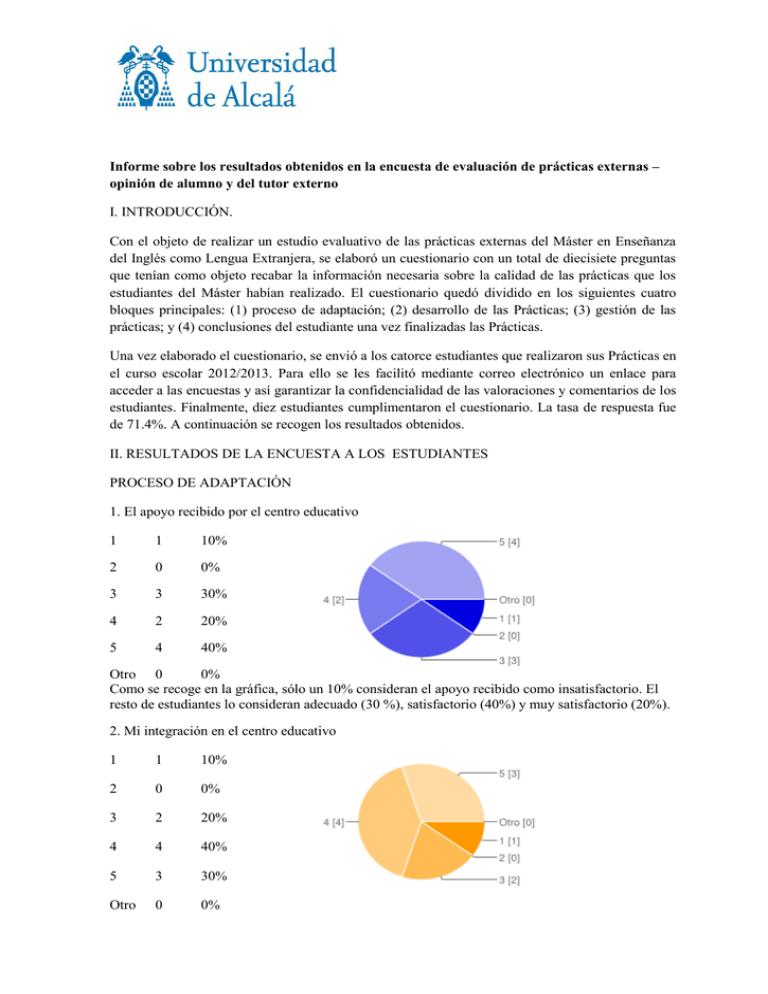 Informe de Prácticas Externas