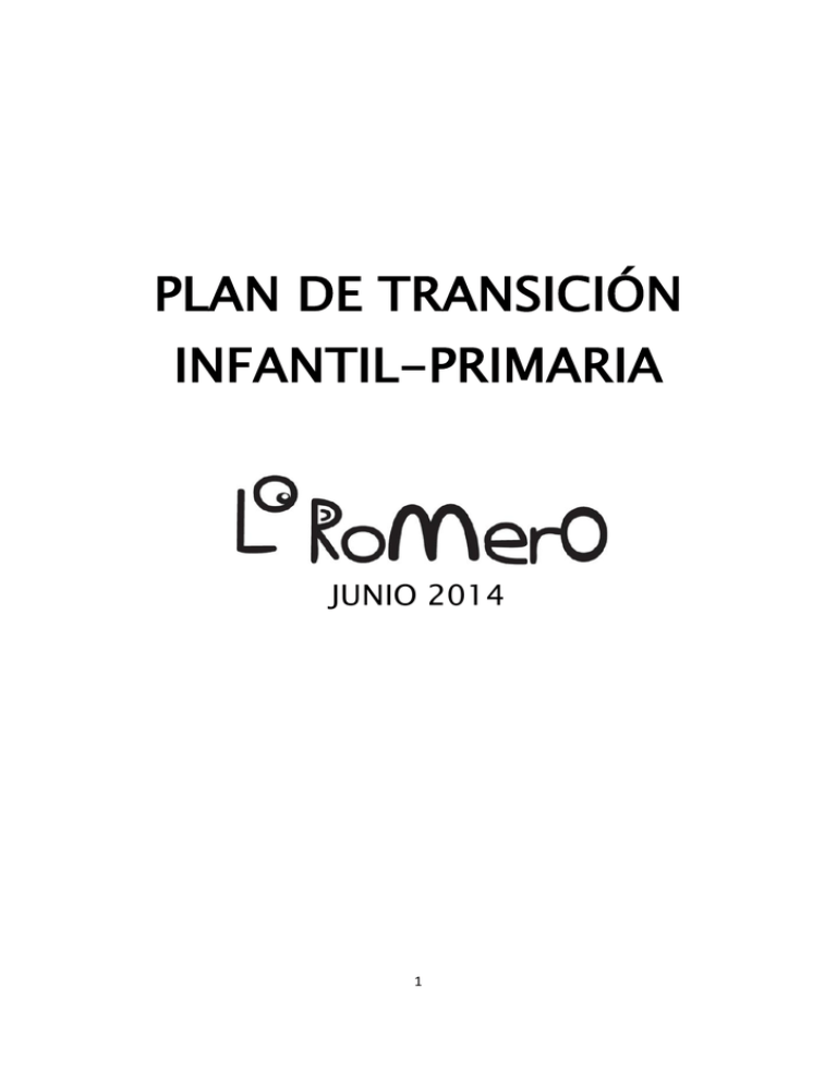 plan de transición infantil-primaria