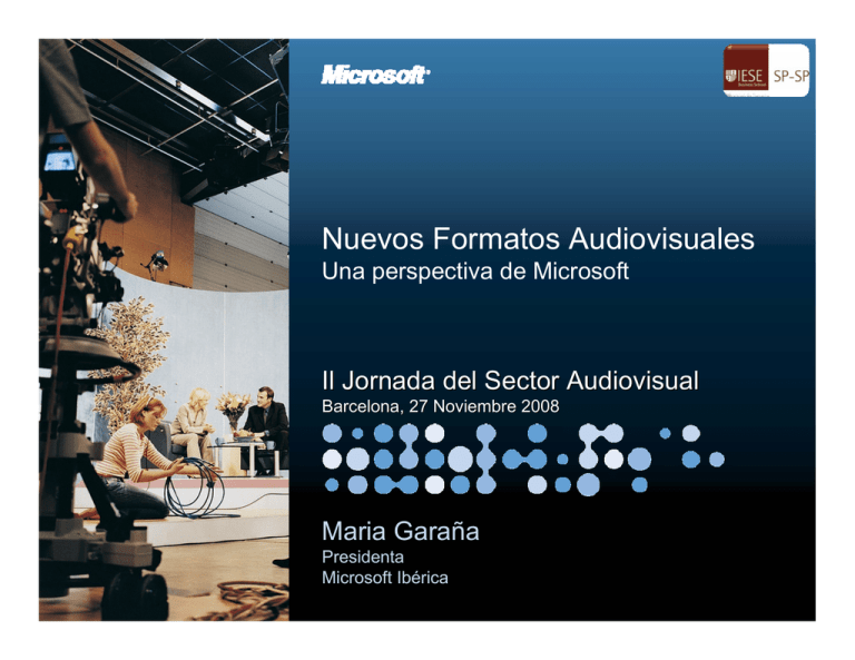 Nuevos Formatos Audiovisuales