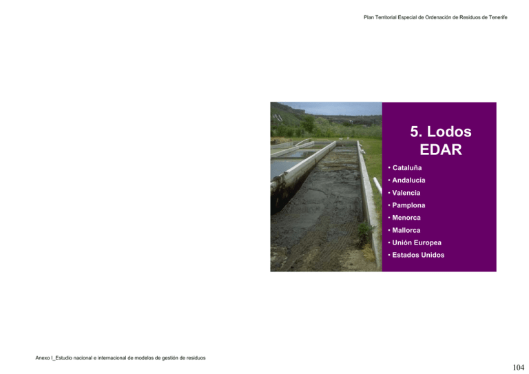 Anexo I. 05 - Lodos EDAR