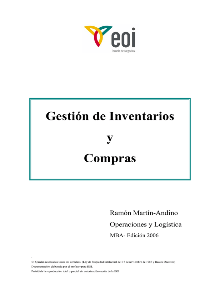 Gestión de Inventarios y Compras
