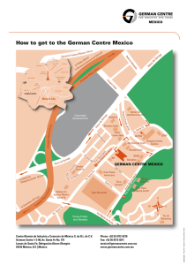 How to get to the German Centre Mexico