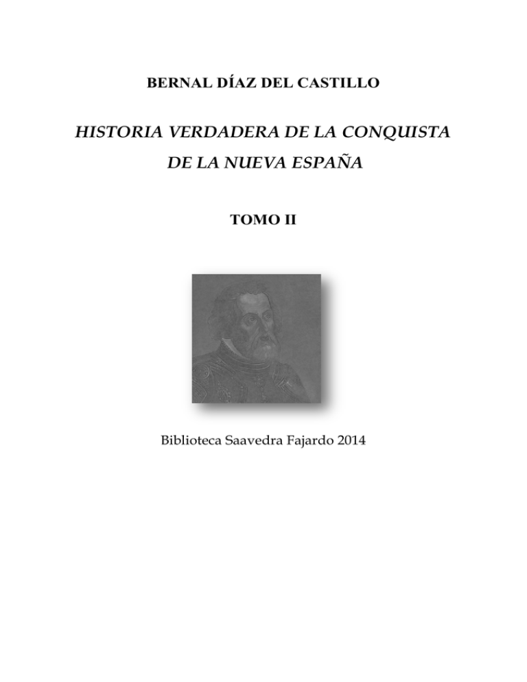 historia verdadera de la conquista de la nueva españa