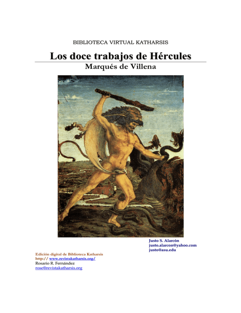 Los doce trabajos de Hércules