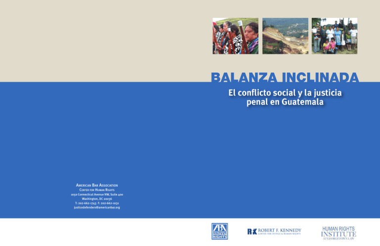balanza inclinada - American Bar Association