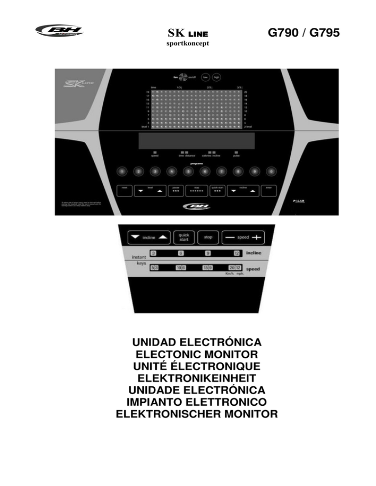 G790 / G795 - BH Fitness