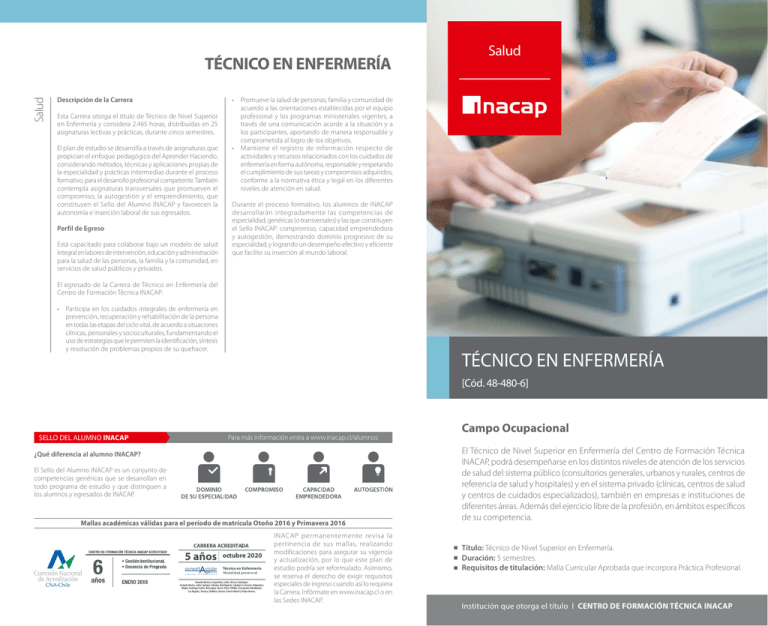 técnico en enfermería