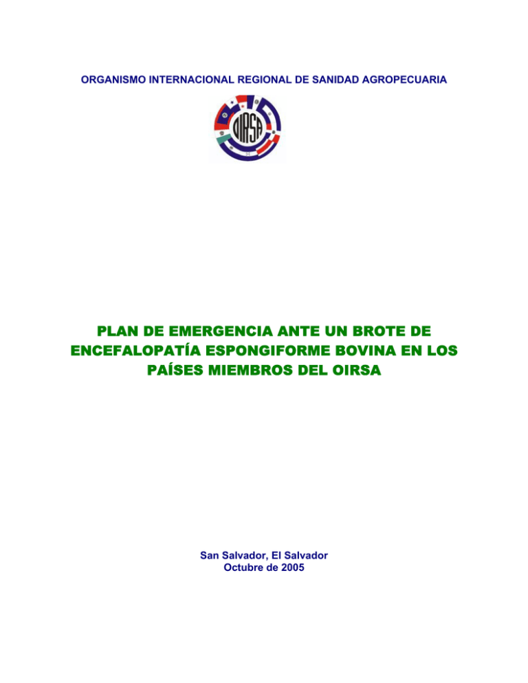 Plan emergencia EEB