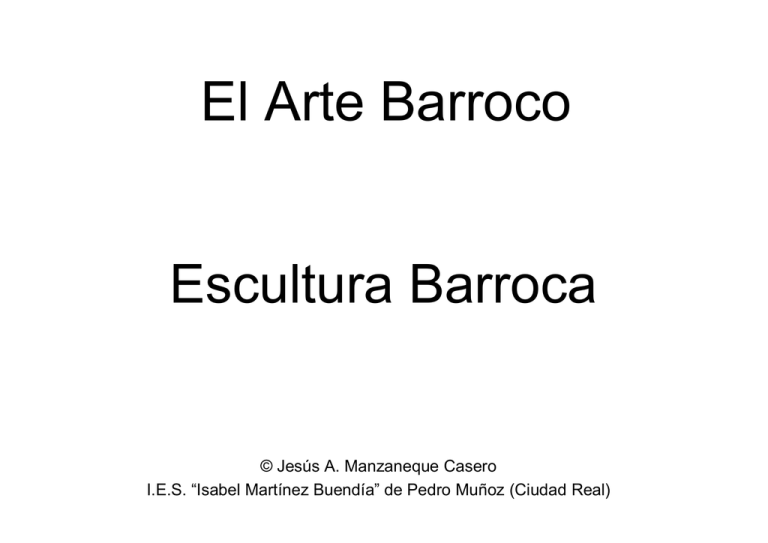 El Arte Barroco