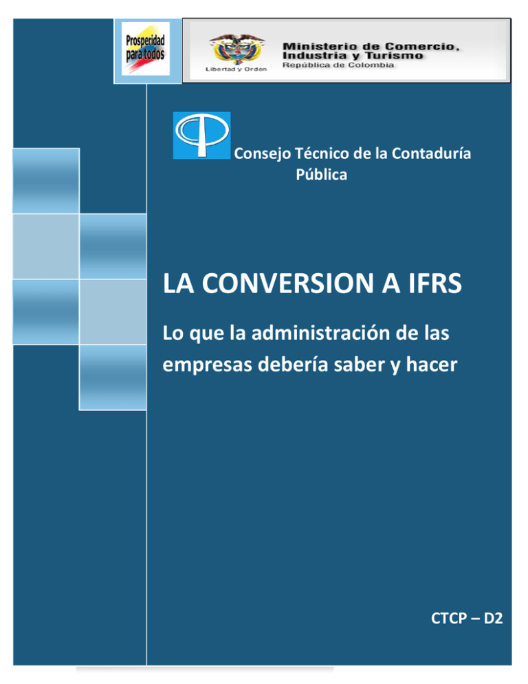 LA CONVERSION A IFRS