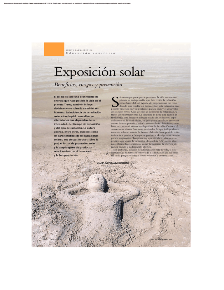 Exposición solar